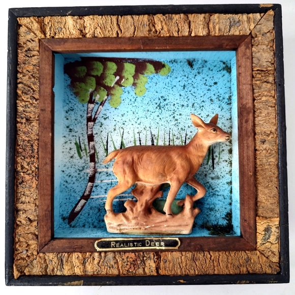 Enesco | Accents | Vintage Enesco Japan 3d Hand Painted Deerbuck In A ...